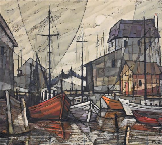 Pati Bannister | Fishing Boats | MutualArt