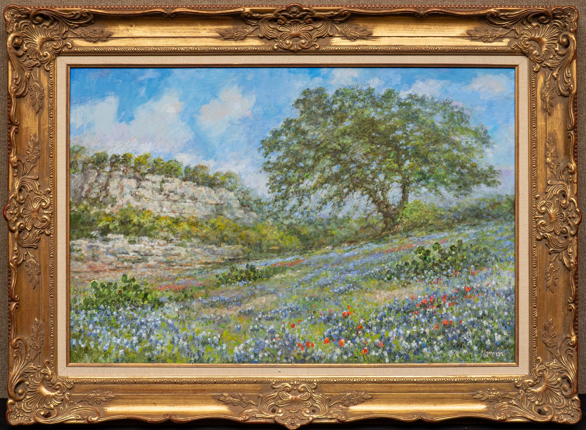 Robert Hamman | Lone Oak Tree | MutualArt