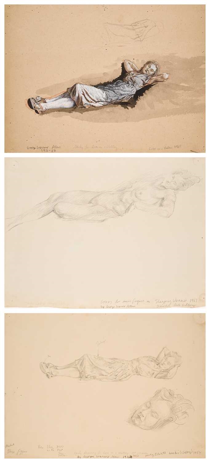 George Warner Allan | (I) & (II) TWO STUDIES FOR LOVE IN A VALLEY; (III ...