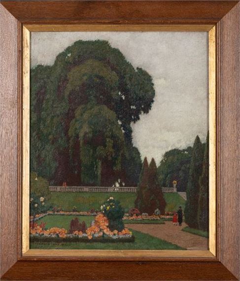 Georges Paul Leroux | The park of Saint-Cloud | MutualArt