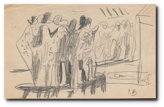 Pravoslav Kotik | Figurální scéna (1927) | MutualArt