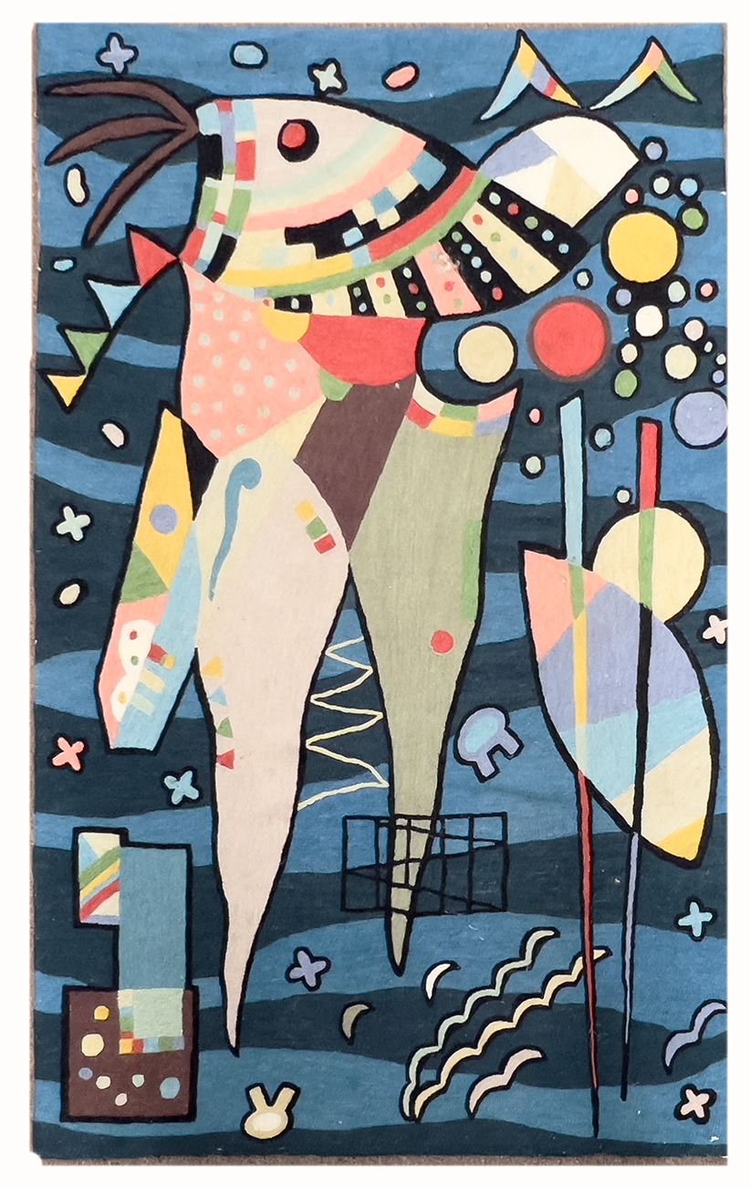 Joan Miró | MID-CENTURY MODERN MIRO-STYLE NEEDLEWORK WALL HANGING ...