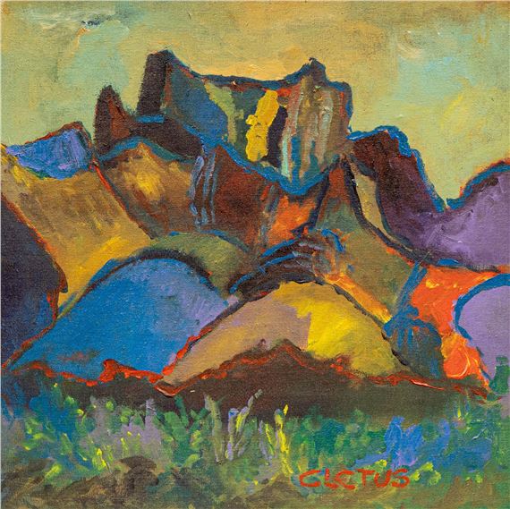 Brother Cletus Behlmann | Western Desertscape | MutualArt