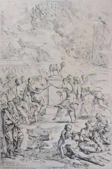 Franz Ertinger | The Golden Calf (1683) | MutualArt