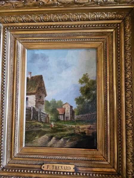 Ferdinand Thenard | Entrance to the farm | MutualArt