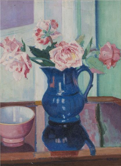 Francis Campbell Boileau Cadell | Scabia and Marigolds | MutualArt