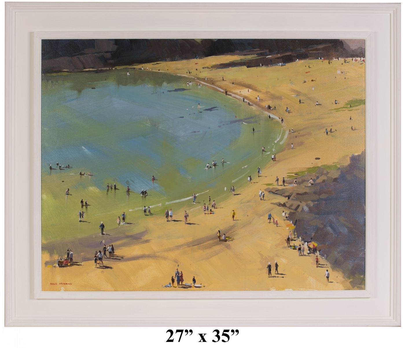 Steve Browning | DUNMORE EAST, TIDE OUT | MutualArt