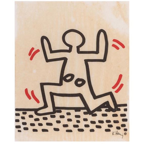 Keith Haring | Sheet from the 'Bayer Suite (1982) | MutualArt