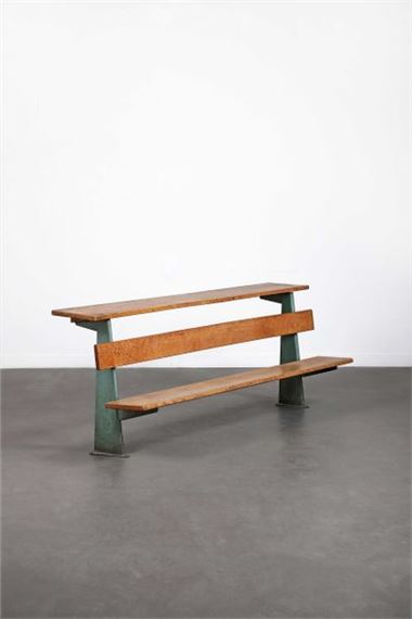 Jean Prouvé | Amphitheater bench (Circa 1950) | MutualArt
