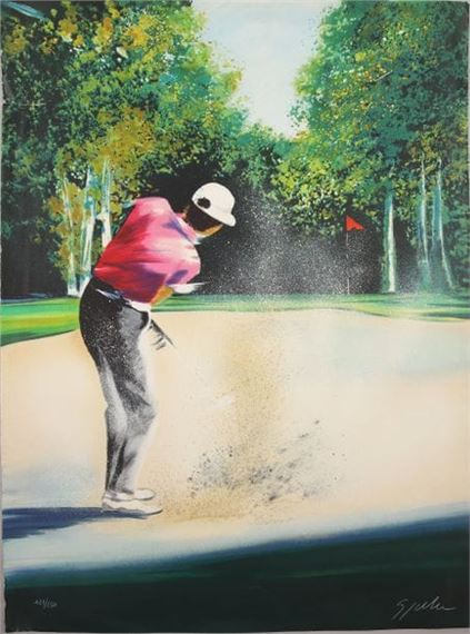 Victor Spahn | The golfer | MutualArt