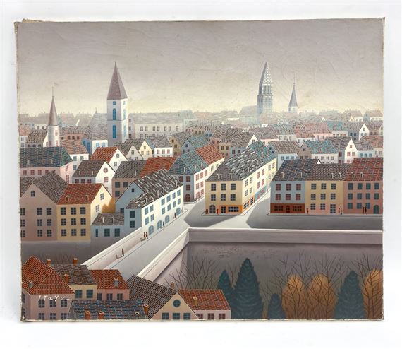 Foussa Itaya | CITY ROOFTOP O/C | MutualArt