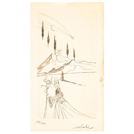 Salvador Dalí | Holy King (1959) | MutualArt