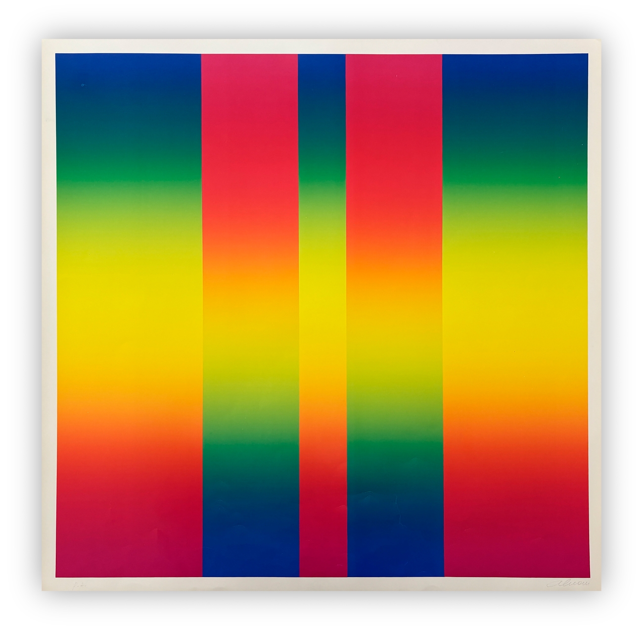 Getulio Alviani | Cromie spettrologiche (1972) | MutualArt