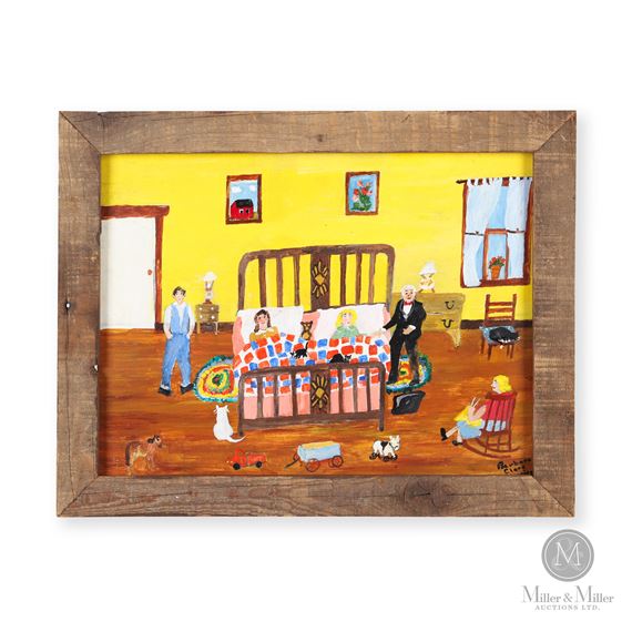Barbara Clark-Fleming | Sisters Sick with Measles (2010) | MutualArt