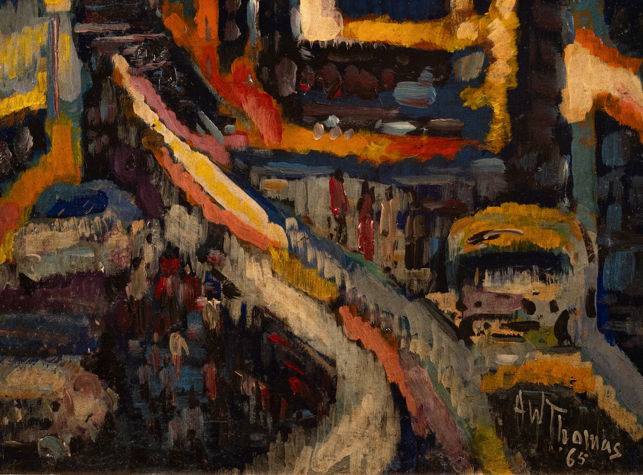 Alma Woodsey‏ Thomas | Times Square (1965) | MutualArt