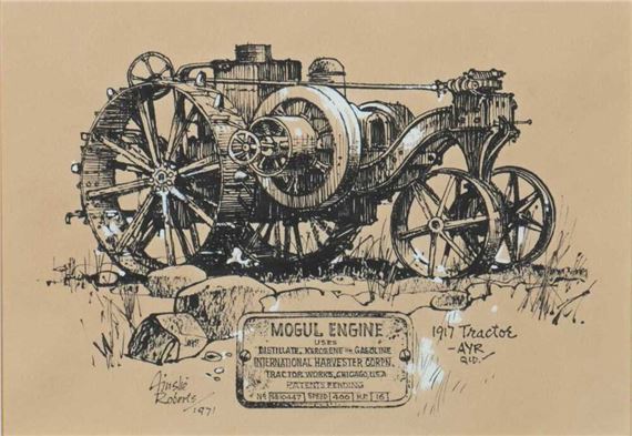 Ainslie Roberts | Mogul Engine Tractor (1971) | MutualArt