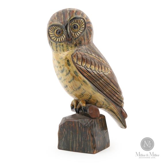 Yvon Côté | Yvon Coté Owl (1970) | MutualArt