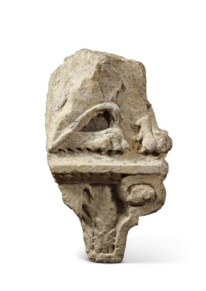 Venetian School, 15th Century | A venerian column capital fragment ...