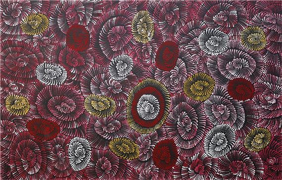 Maria Brown Nampitjinpa | Flying Ant Dreaming (2021) | MutualArt