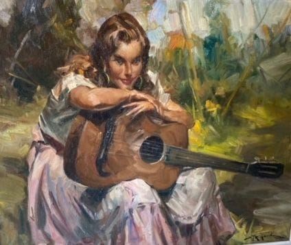 Richard Durando Togo | The guitarist | MutualArt