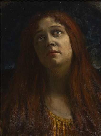 Walter Firle | Portrait einer rothaarigen Frau | MutualArt