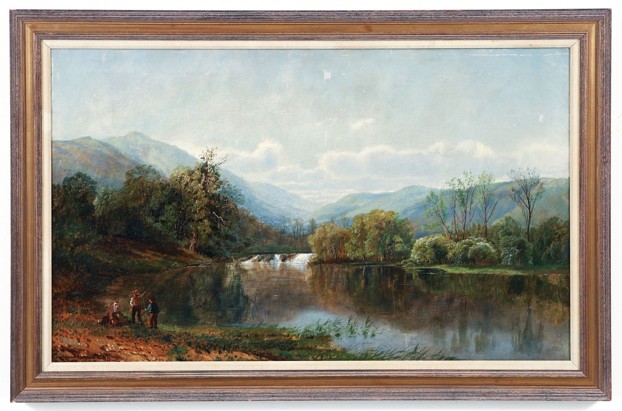 Edmund Darch Lewis | Preparing the Meal on the Edge of the Allegheny ...