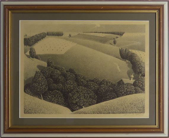 Grant Wood | July Fifteenth | MutualArt
