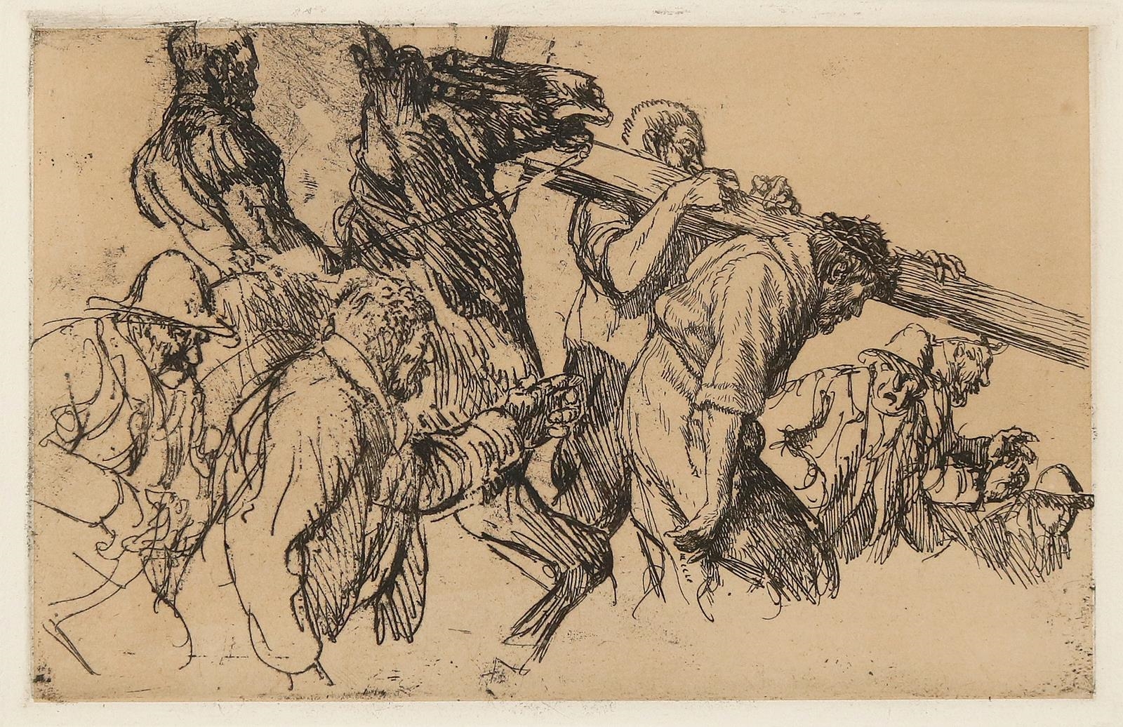 Wilhelm Adam Altheim | Sitzender Mann mit Hund (1908 - 1909) | MutualArt