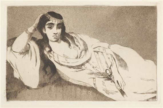 Édouard Manet | Odalisque (1884) | MutualArt