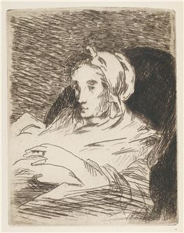 Édouard Manet | Odalisque (1884) | MutualArt