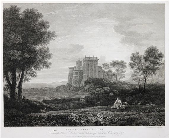 William Woollett | The enchanced Castle (1782) | MutualArt