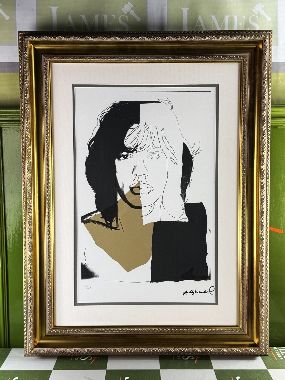 Andy Warhol | Jagger | MutualArt