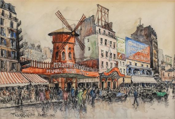 Frank Will | The Moulin Rouge (1947) | MutualArt