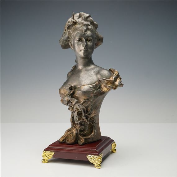 Alfred Jean Foretay | Bust of a Maiden | MutualArt