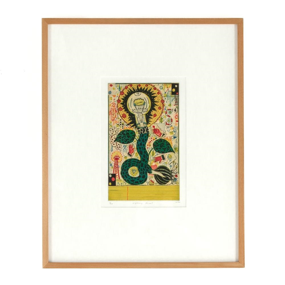 Tony Fitzpatrick | LIGHTNING PLANT (1996) | MutualArt