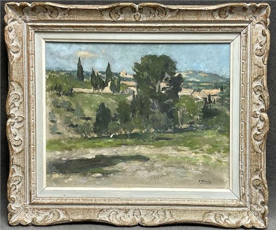 Raymond Wintz | Roquemaure (1926) | MutualArt