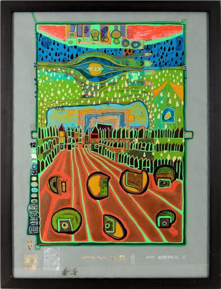 Friedensreich Hundertwasser | Street for Survivors (1971 - 1972 ...