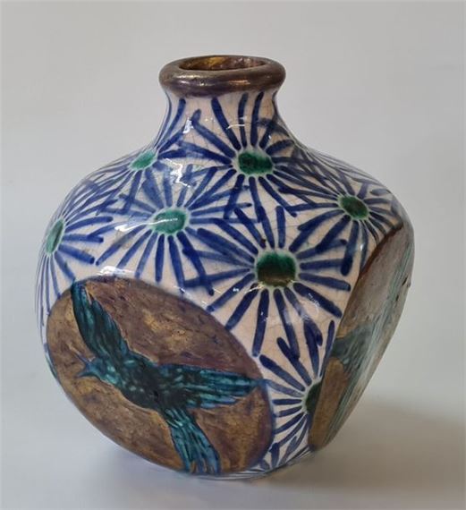 Edouard Cazaux | Vase ball with cut sides | MutualArt