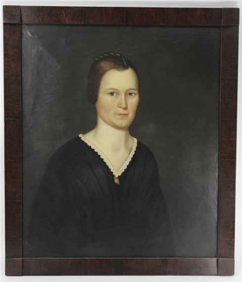 Horace Bundy | OIL PORTRAIT WOMAN (1846) | MutualArt