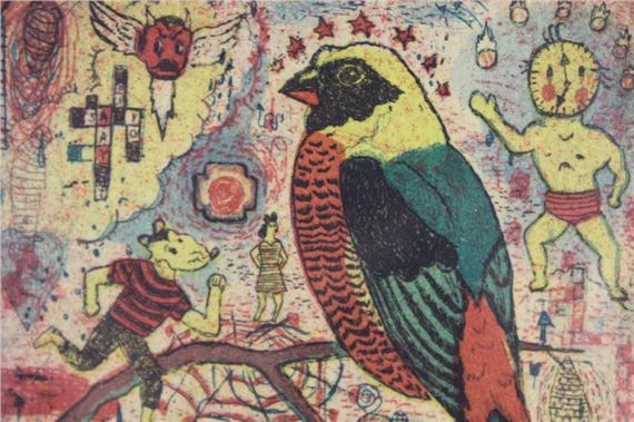 Tony Fitzpatrick | Small Bird of the Eternal Child (1993) | MutualArt