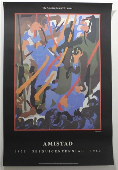 Jacob Lawrence | Jacob Lawrence Museum Poster 1989 (1989) | MutualArt