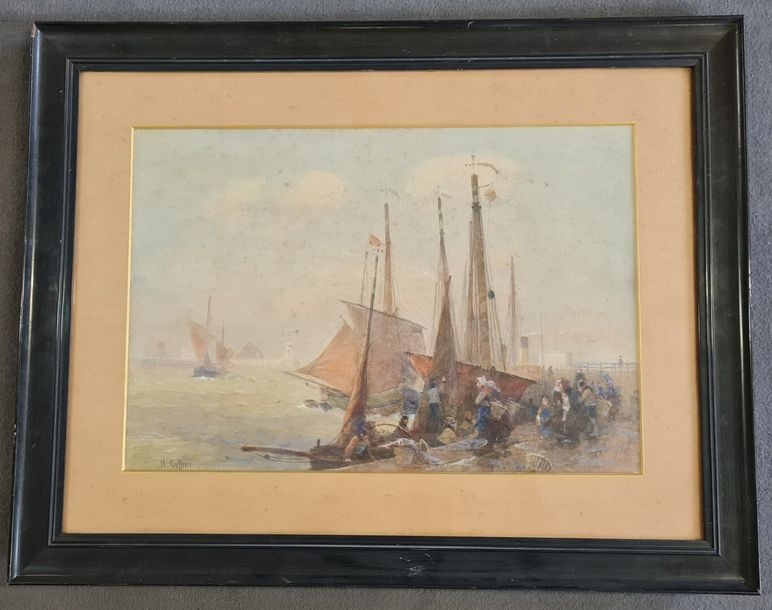 Hector Caffieri | Le retour de la pêche | MutualArt