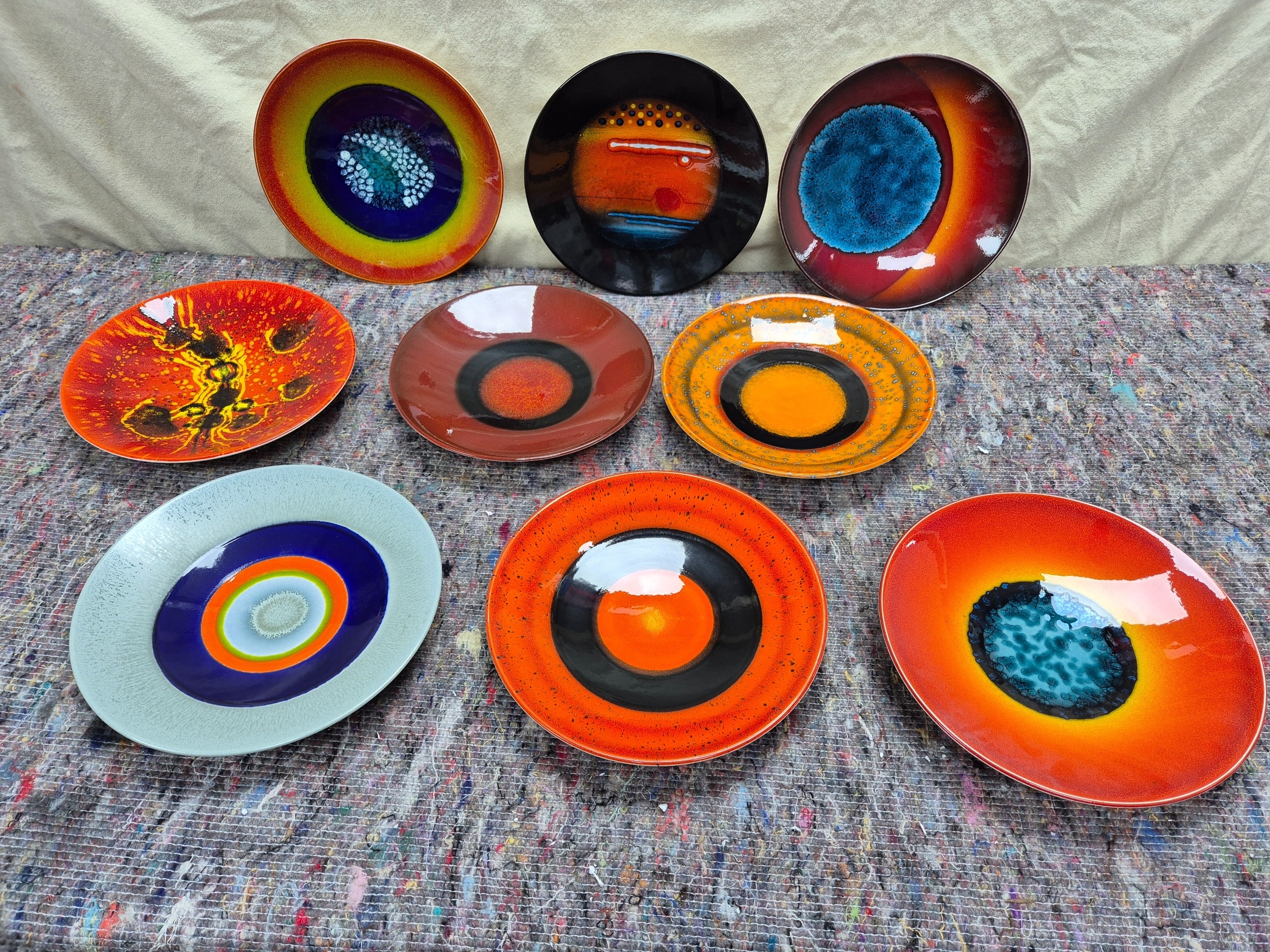 Alan Clarke | A Set of Nine Plates | MutualArt