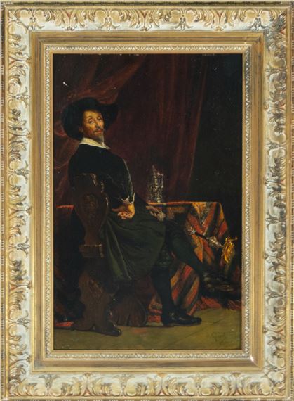 Antonio Gisbert | Retrato de caballero | MutualArt