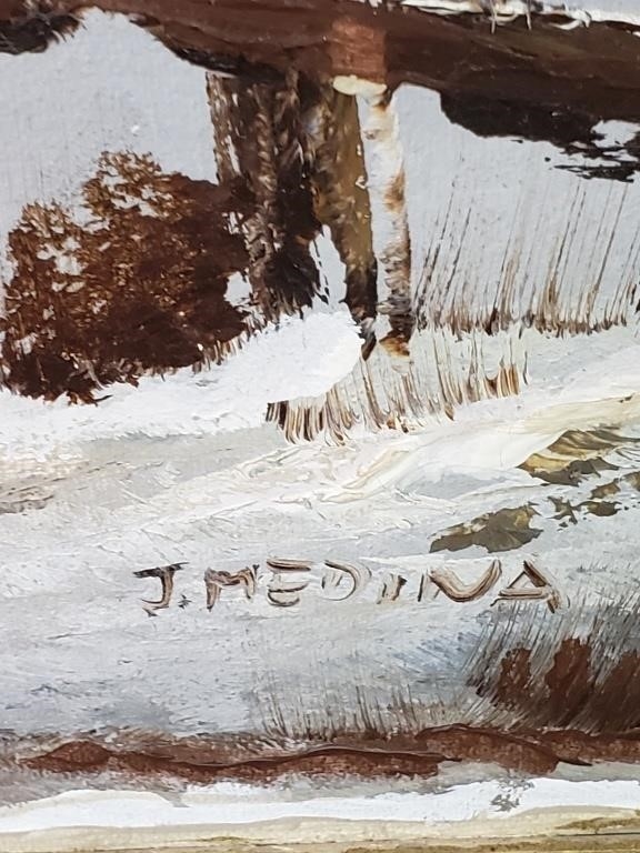 J. Medina | oil painting on canvas | MutualArt