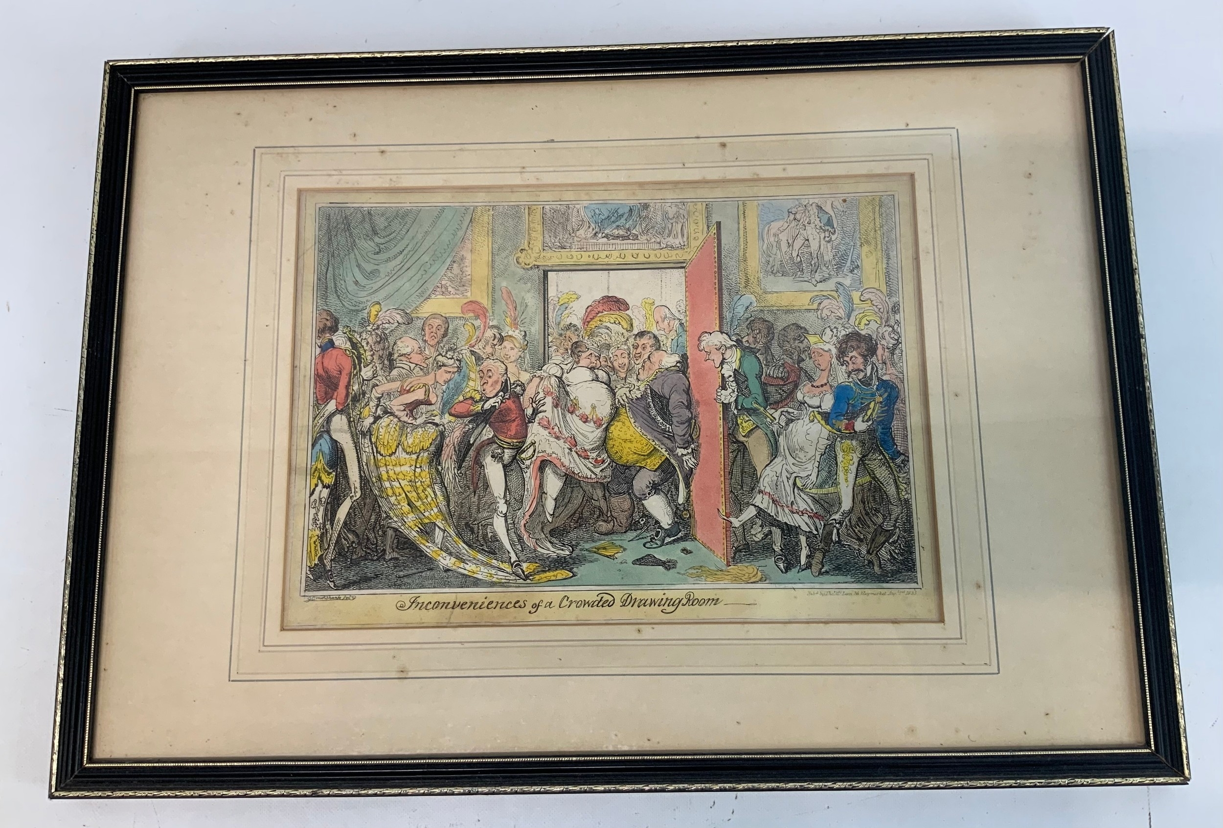 James Gillray | Very slippy weather | MutualArt