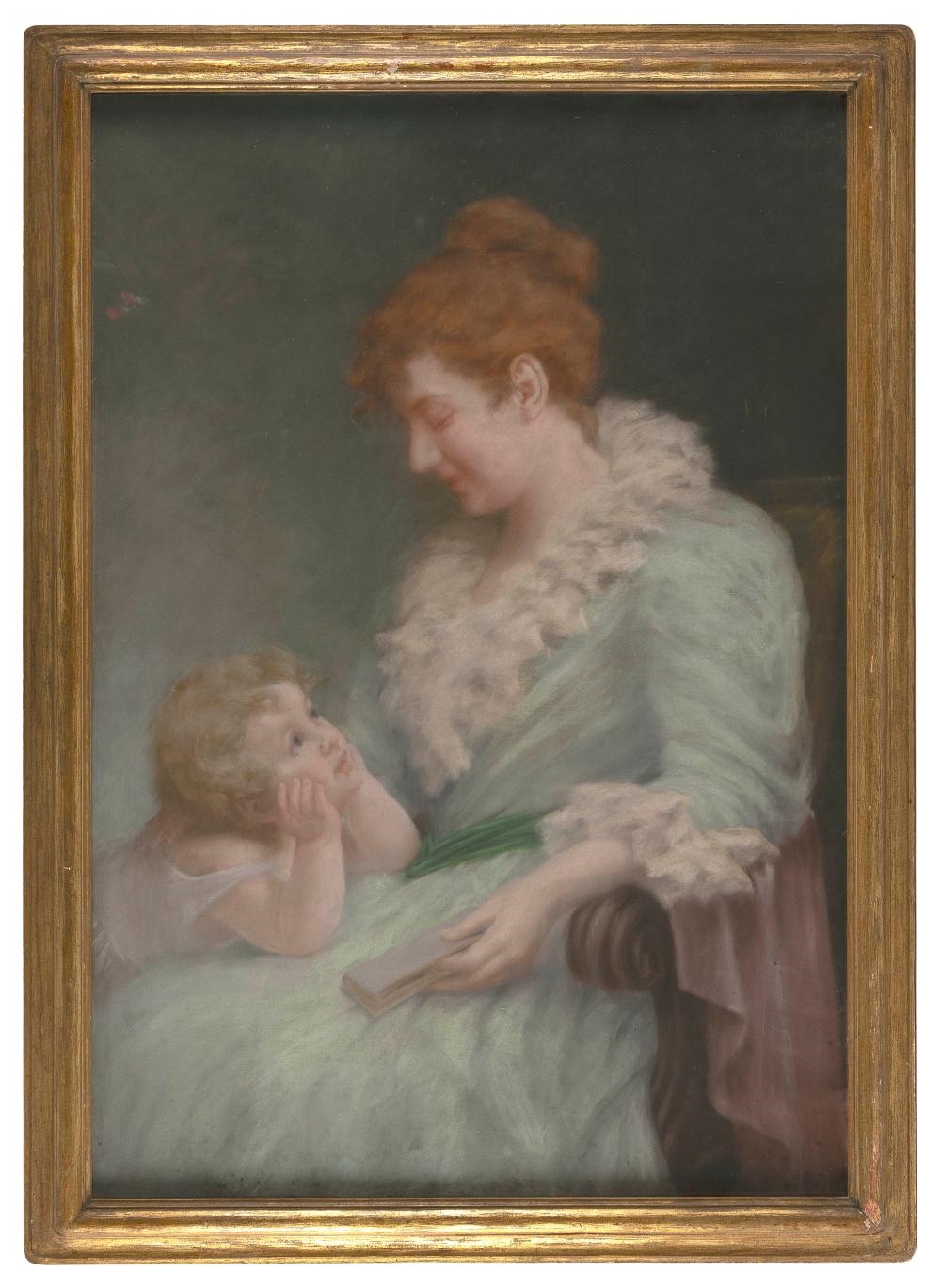 Samuel Henry Rigby | Mother and child | MutualArt