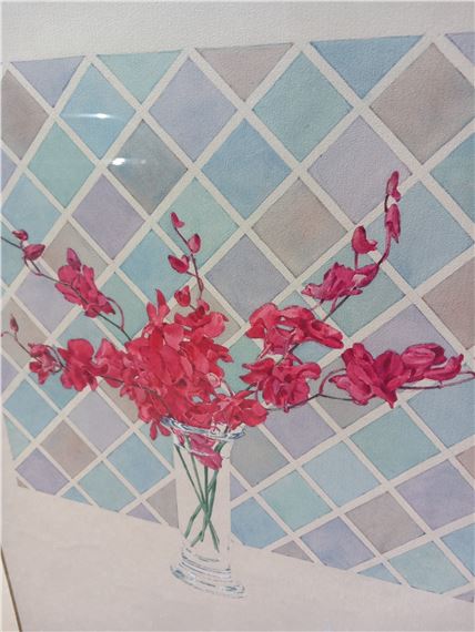 Nicholas Cochrane | A 1980s Still Life Watercolour (1980s) | MutualArt