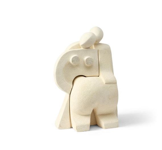 Sonia Adelfang | The family Limestone sculpture | MutualArt