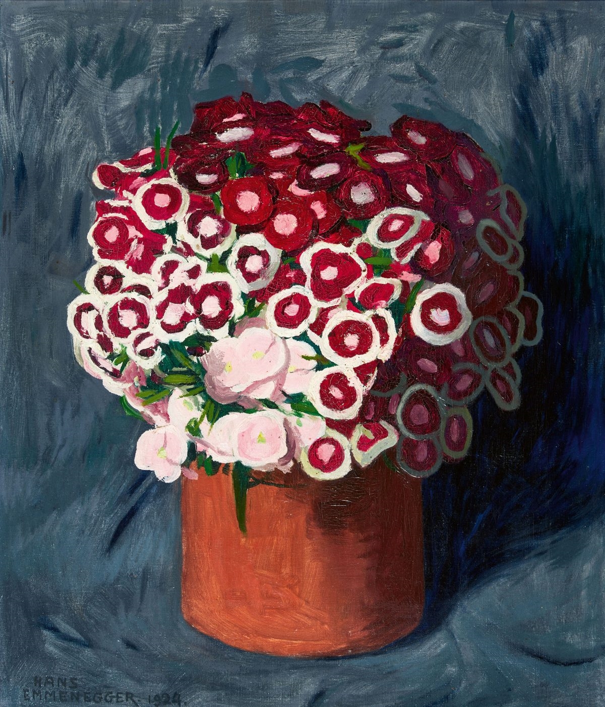 Hans Emmenegger | Blumen (Steinnelken (1924) | MutualArt